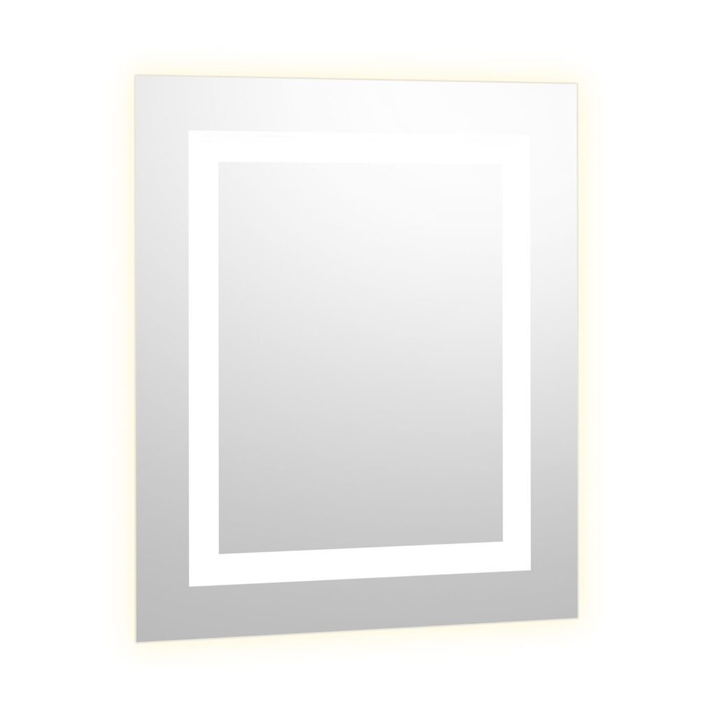 Bobrick B-168 2739 27" x 39" LED Backlit Mirror (Inner Etched ...